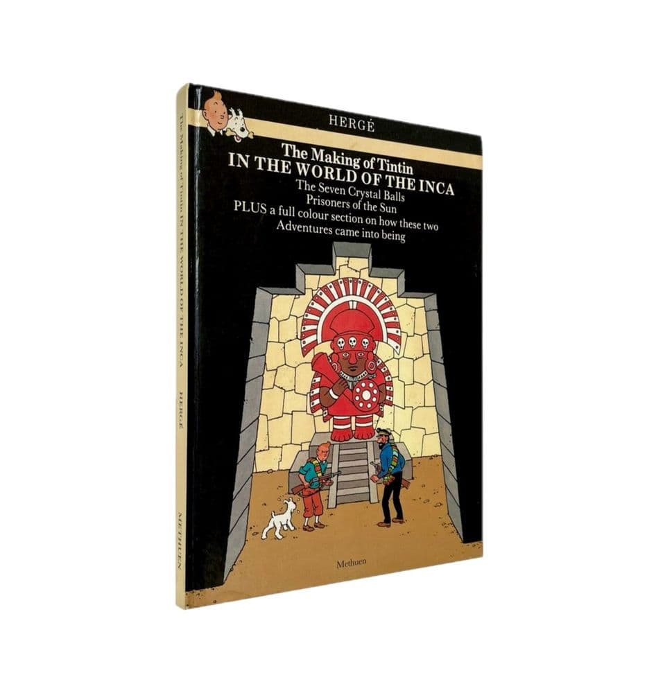 First Edition Making of Tintin Inca Hergé | 1985 Near Fine