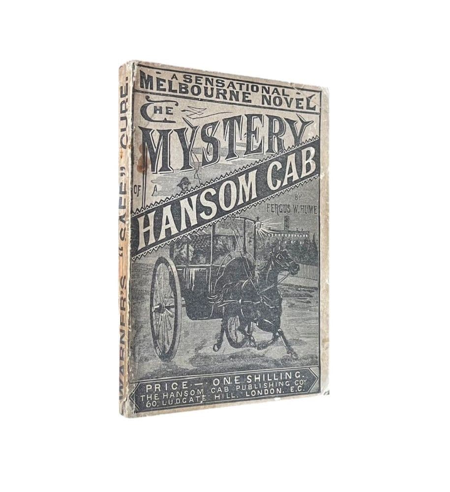 The Mystery Of A Hansom Cab by Fergus Hume Early Reprint The Hansom Cab ...
