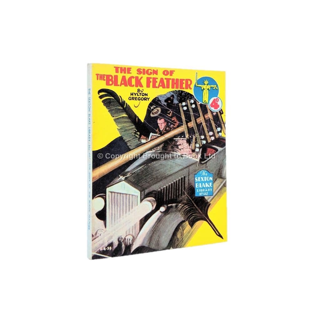 The Sexton Blake Library No 667 The Sign of the Black Feather by Hylton ...