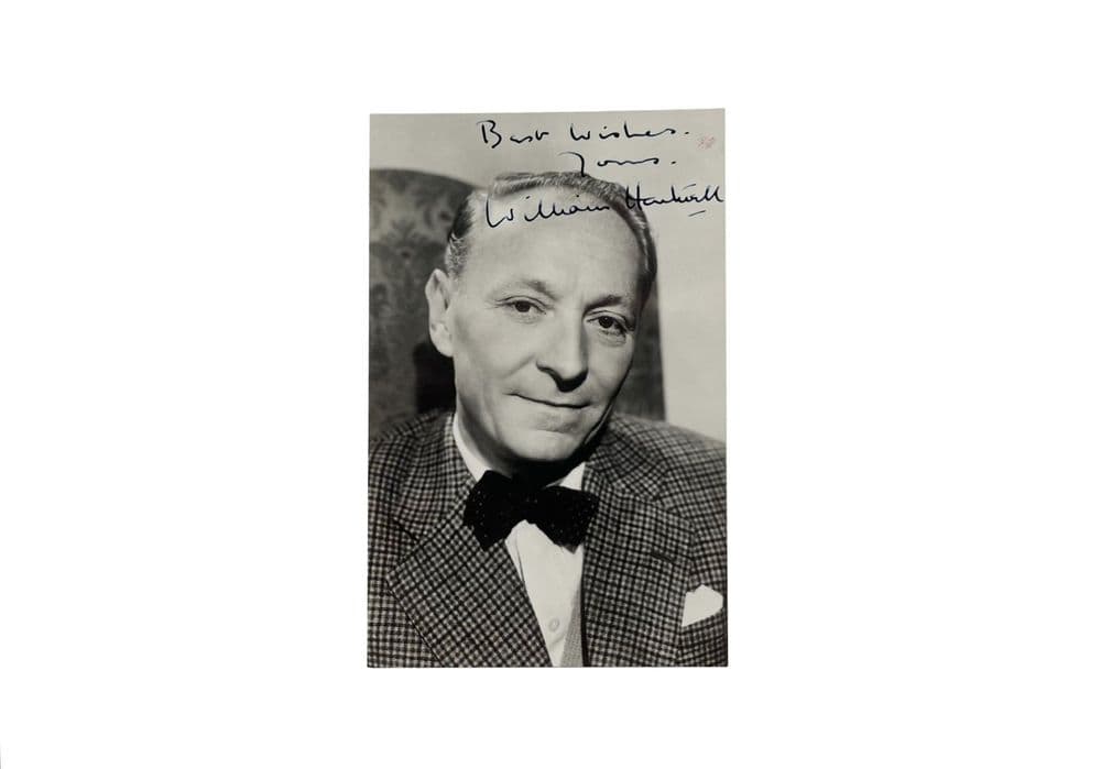 William Hartnell Doctor Who Signed Photograph | Rare UK & USA