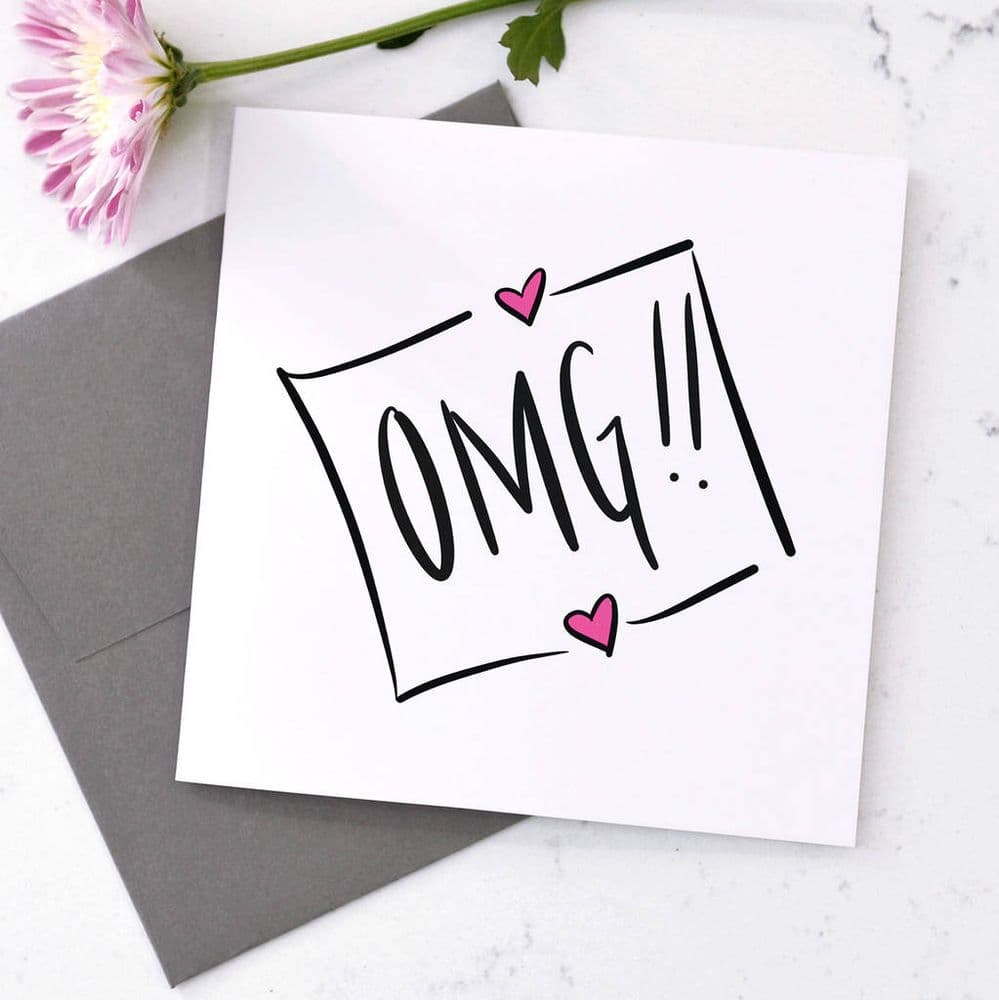 Personalised Omg Card
