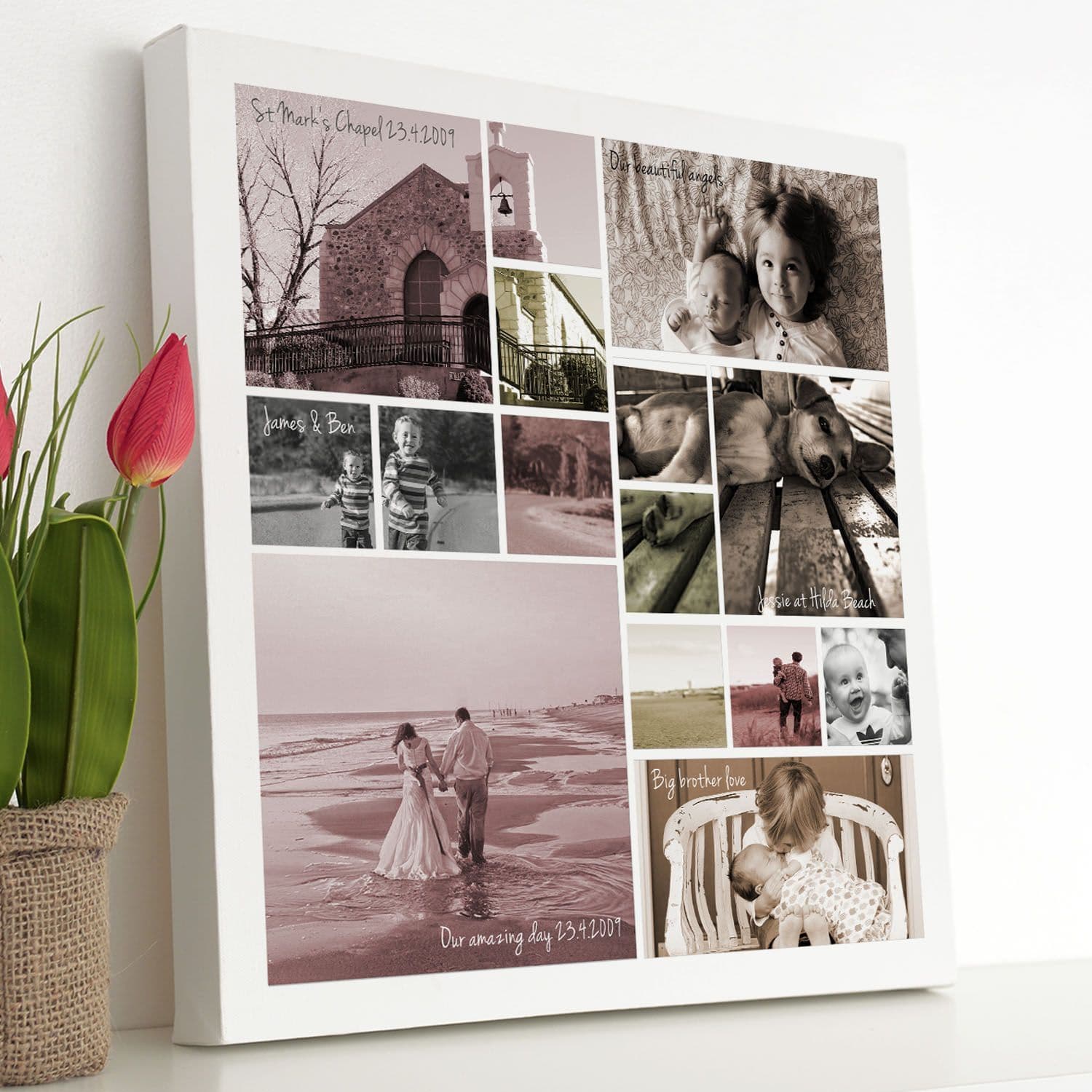 Personalised Photo Collage Montage
