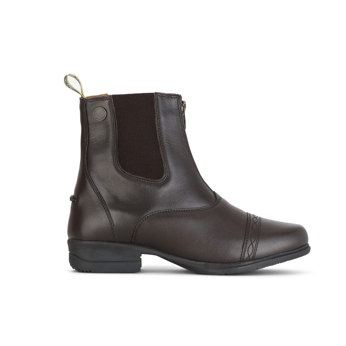 Moretta Anita Synthetic Paddock Boots - Black