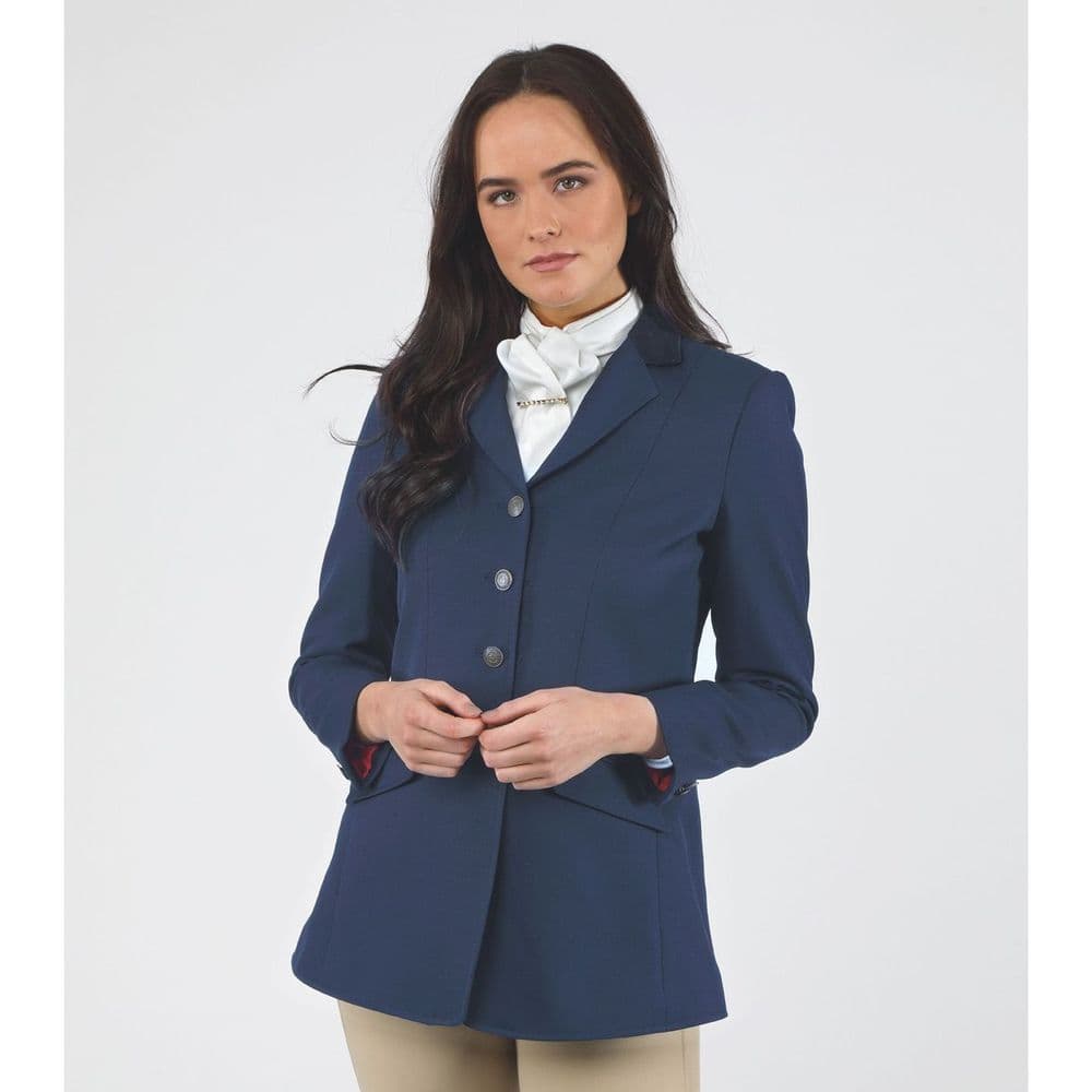 Shires Aston Show Jacket Ladies Navy