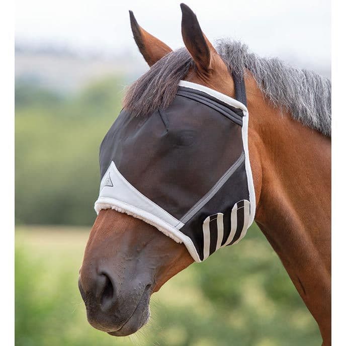 Shires FlyGuard Pro Fine Mesh Earless Fly Mask