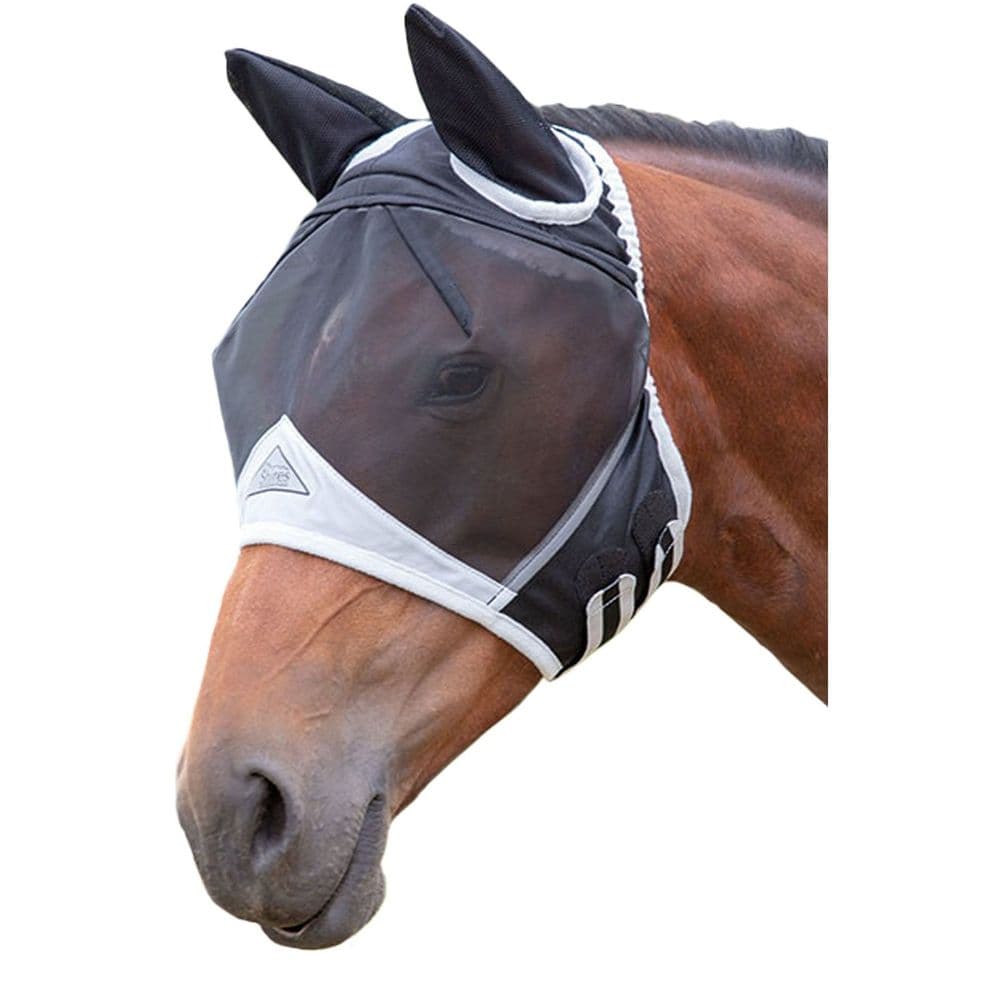 Shires FlyGuard Pro Fine Mesh Fly Mask with Ears