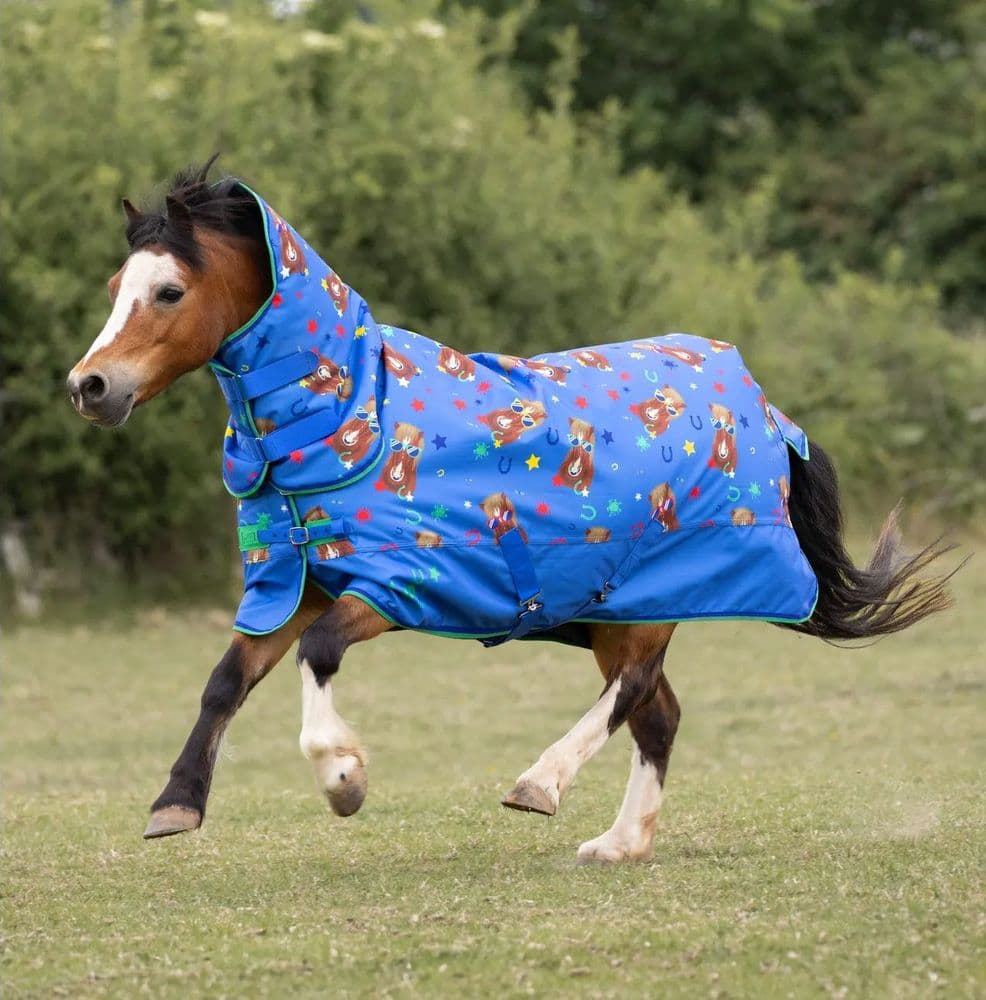 Shires Tikaboo 200 Combo Turnout Rug - Cool Shetland