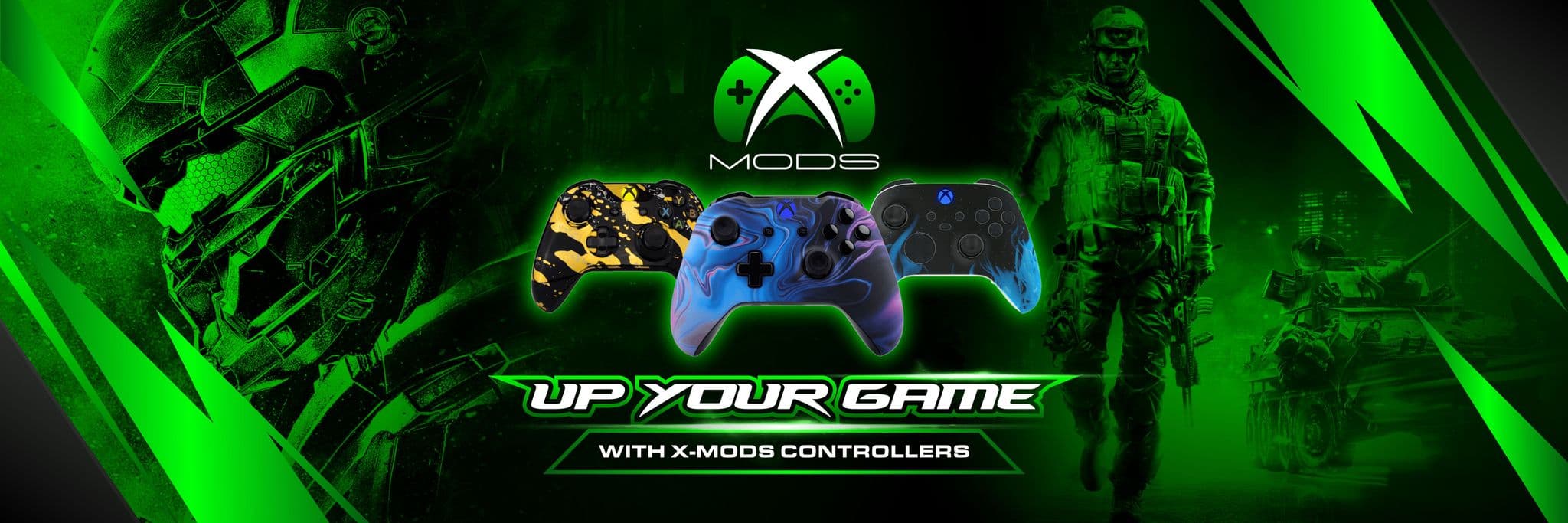 X-Mods UK - Custom Xbox Controllers | Rapidfire Modifications