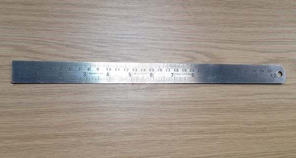 12" Steel Rule