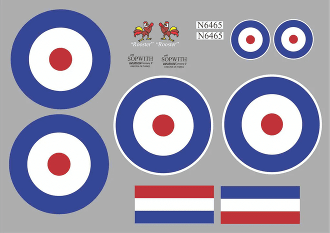 Sopwith Pup Decal Set