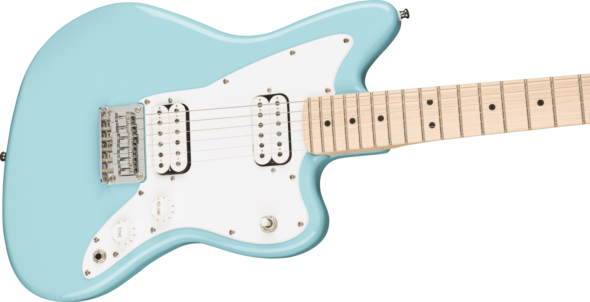 Squier mini Jazzmaster HH Daphne Blue