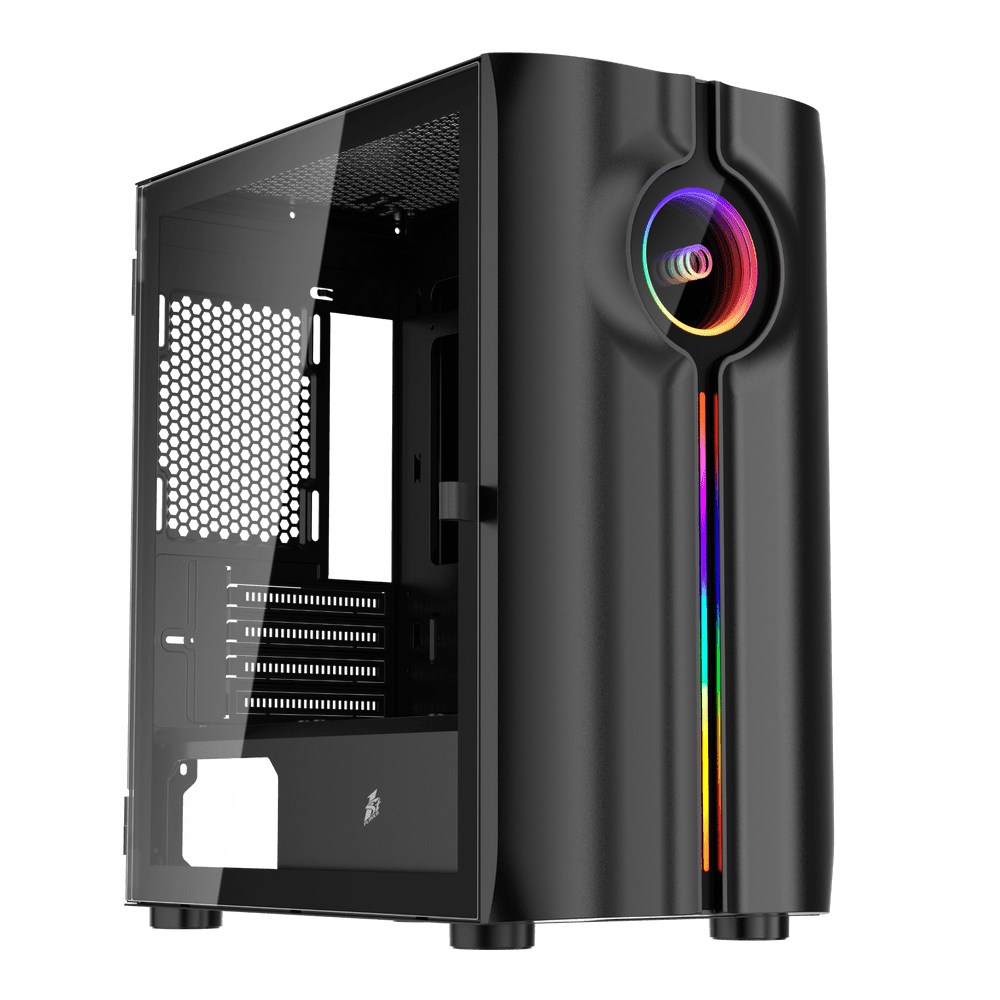 1st Player IS3-BK Micro ATX Black Case