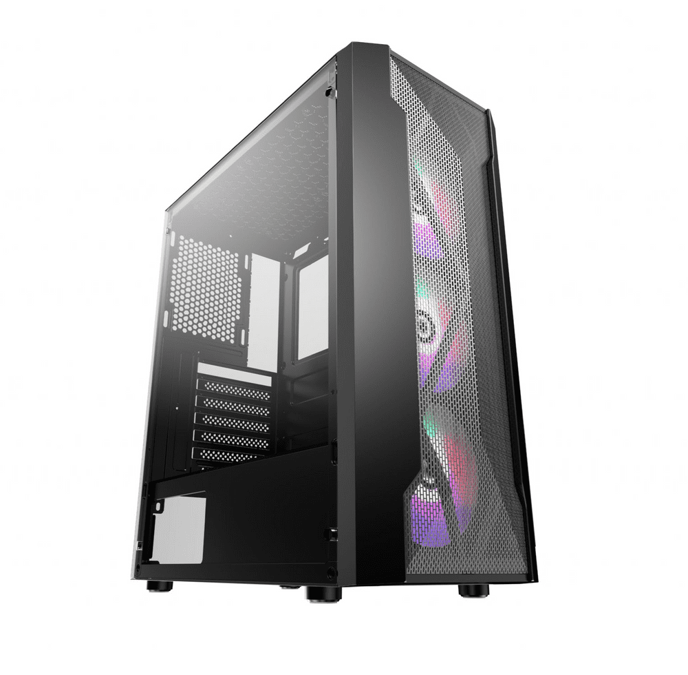 AvP Quasar Mid Tower Case 3 x RGB Fans