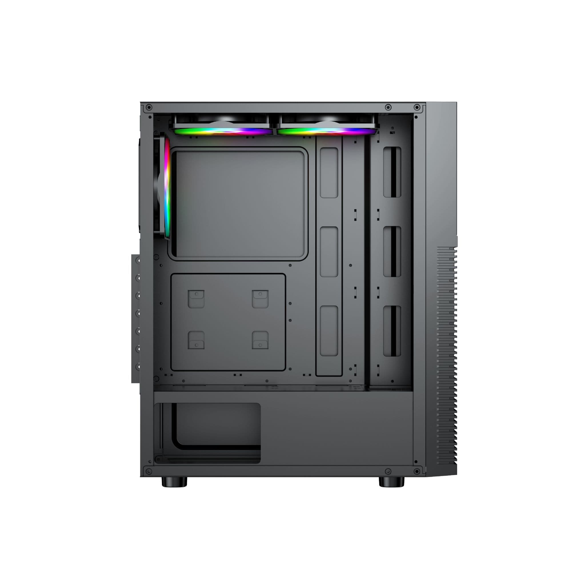 AvP X7 Mesh RGB Mid Tower Case with 3 RGB Fans