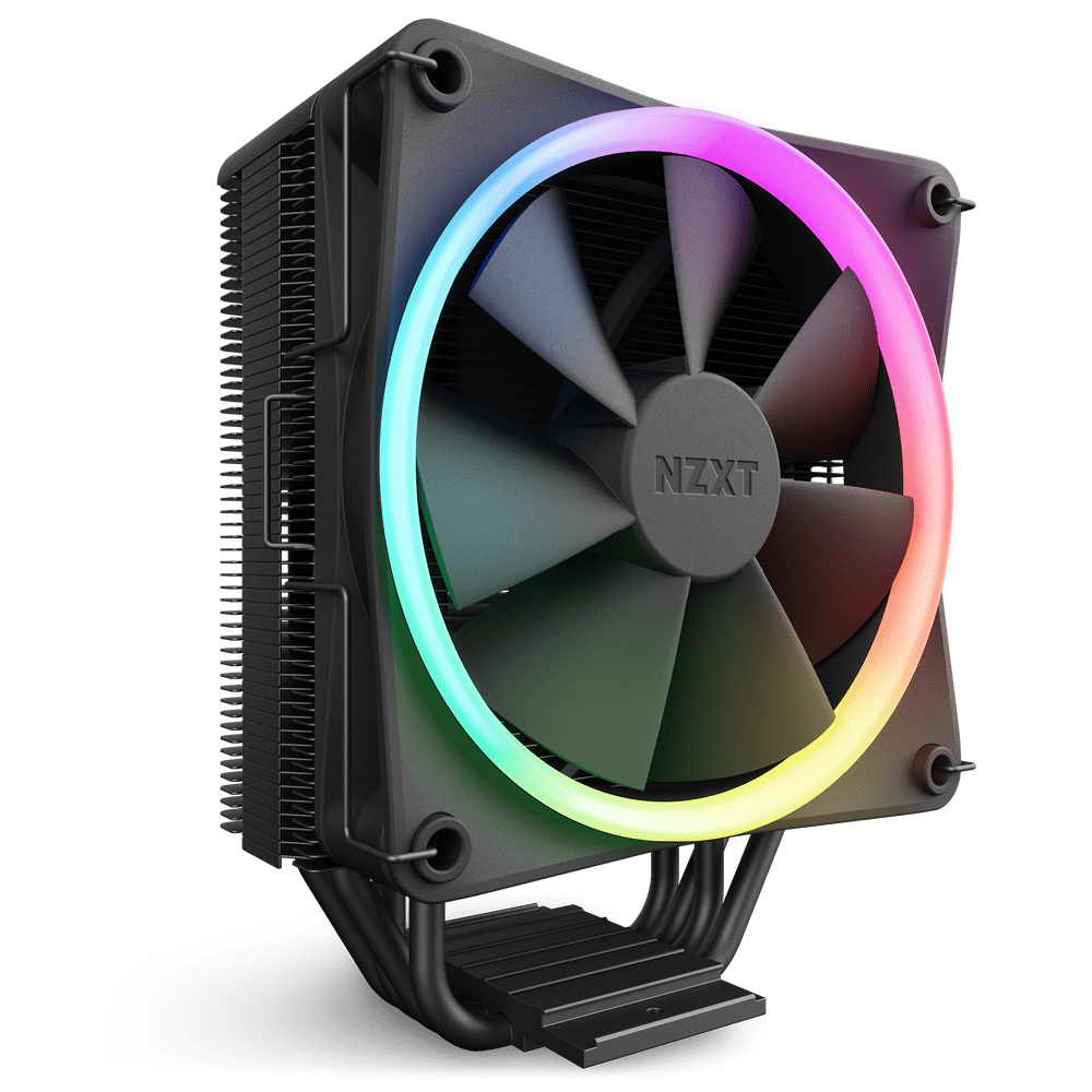 NZXT T120 CPU Air Cooler Black with 120mm RGB Fan