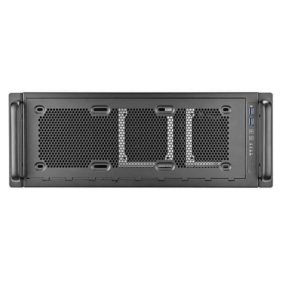 Silverstone RM45-360 4U Rackmount Chassis with Flexible Front Panel Design