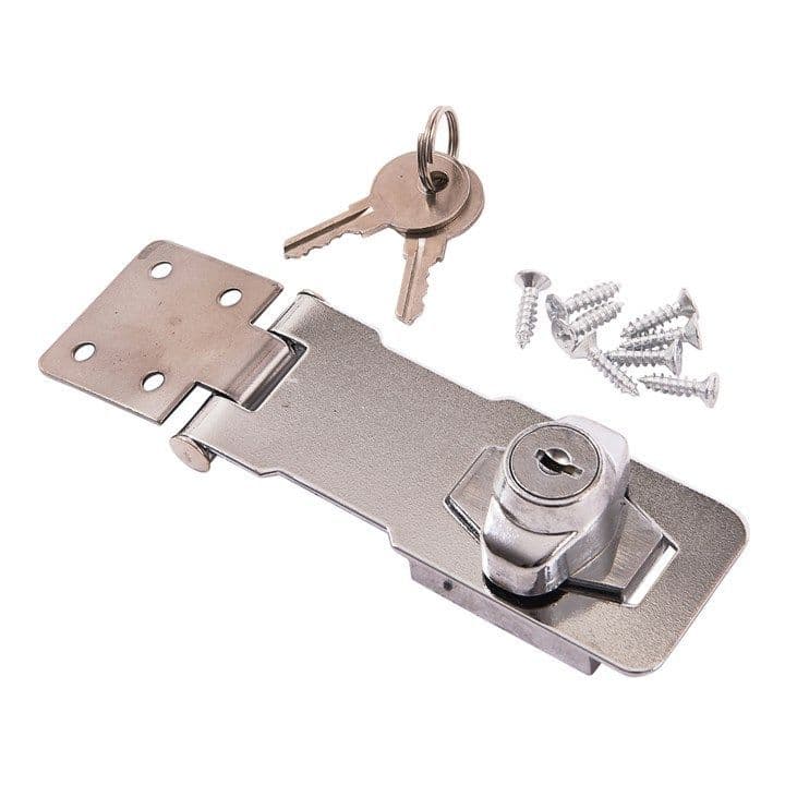100mm 4" Self Locking Hasp