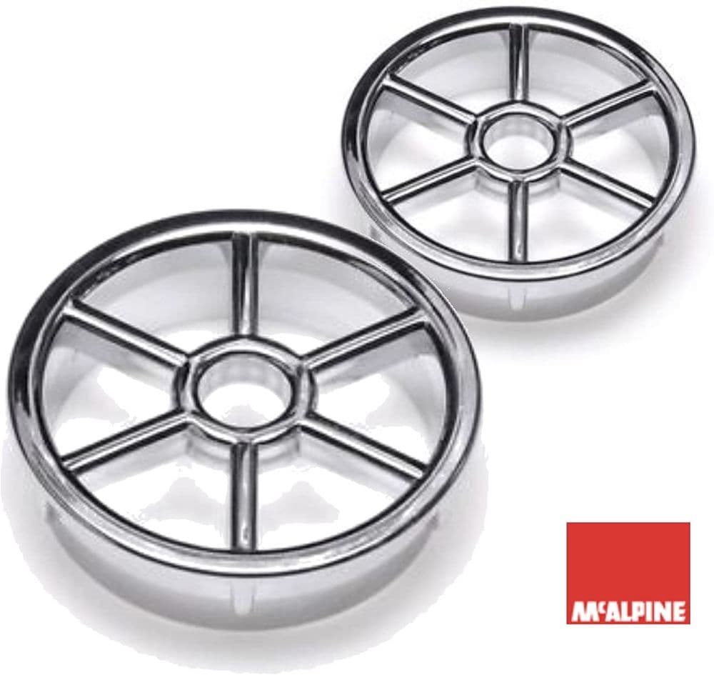 Mcalpine STWGR-CP Chrome Removable Shower Waste Grid Only to suit STW3 ...