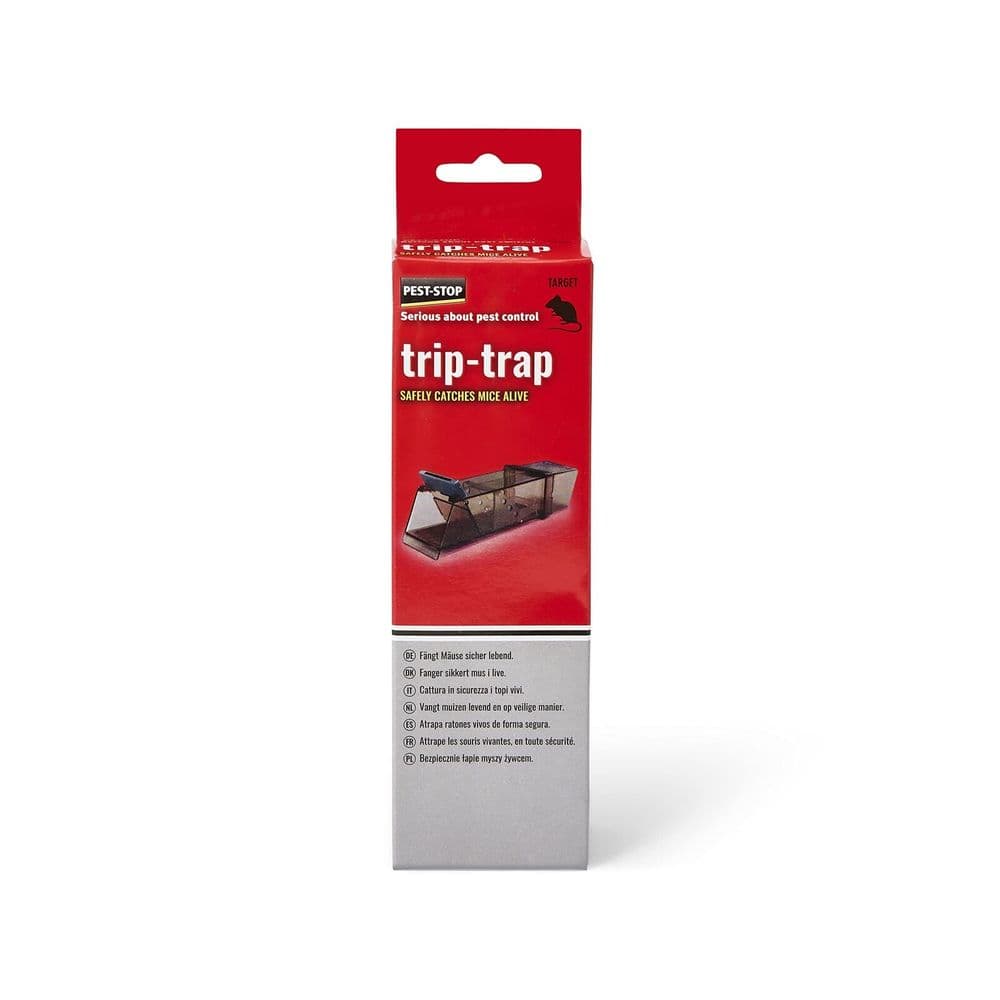 Pest Stop Trip Trap Humane Mouse Trap Blistered PRCPSTTB