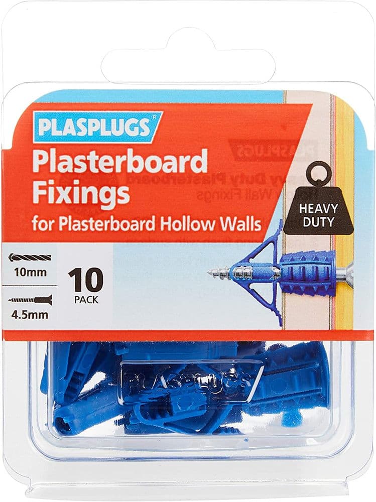 Plasplug Hcf110 Heavy Duty Plasterboard Plugs 10