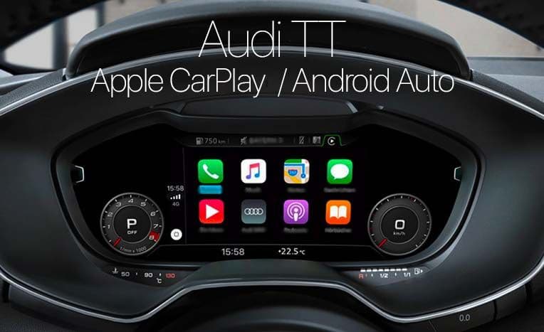 AUDI APPLE CARPLAY & ANDROID AUTO ACTIVATION PLUS 2026 MAP UPDATE