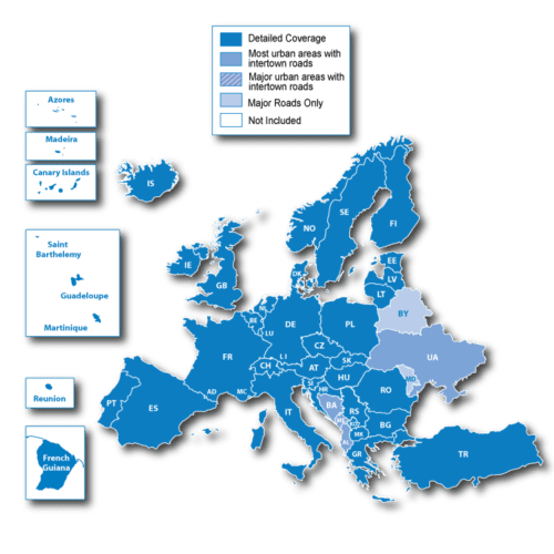 Garmin Sat Nav Map Update microSD Card UK & Europe 2026