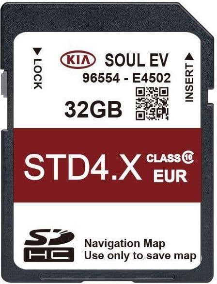 KIA GEN4 SAT NAV MAP 2025 UPDATE EUROPE NAVIGATION SD CARD