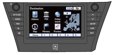 Lexus Sat Nav Update Discs | Map DVD 2026 | GEN1 GEN3 GEN5
