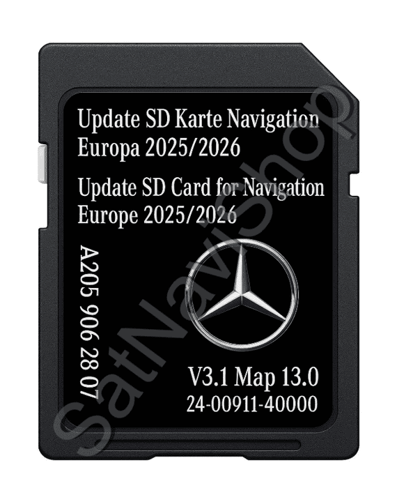 Mercedes Sat Nav Update SD Cards A2059062807 | Map DVD 2026