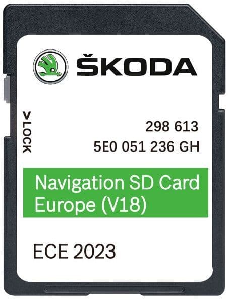 SKODA Sat Nav Update SD card | Sat Nav Map 2025