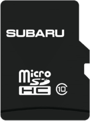 SUBARU GEN2 NAVIGATION MICRO SD CARD 2025