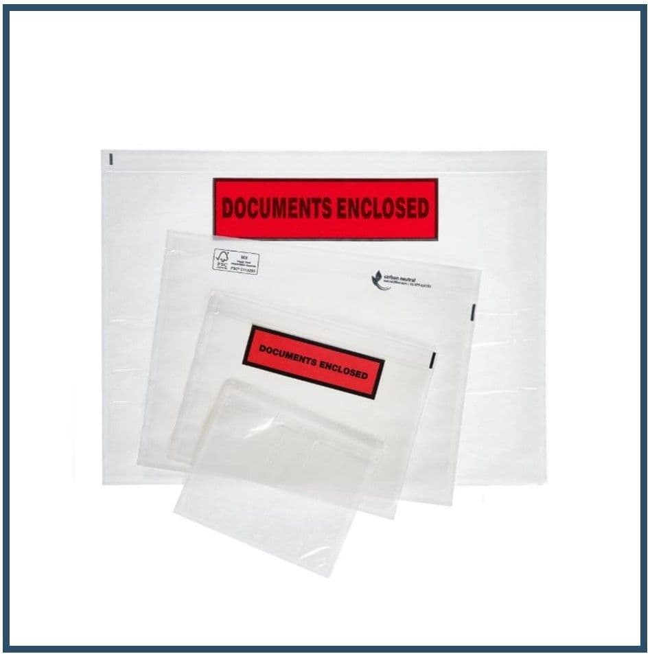 Parcel document wallets