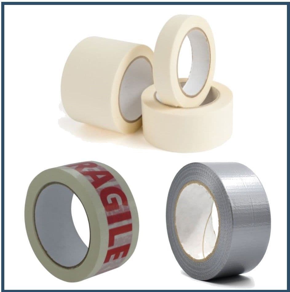 Packaging tapes - assorted tapes