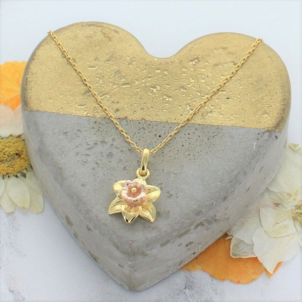 Daffodil Charm Necklace