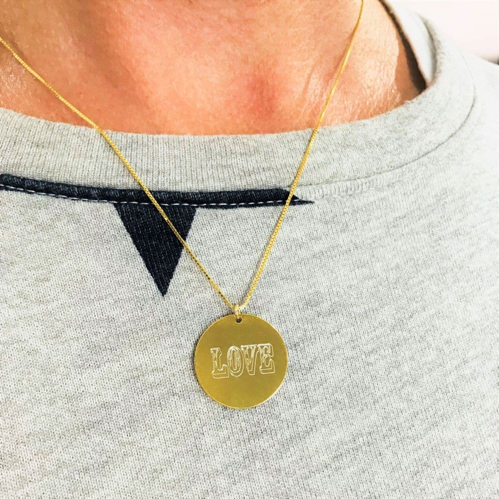 Love Medallion Necklace