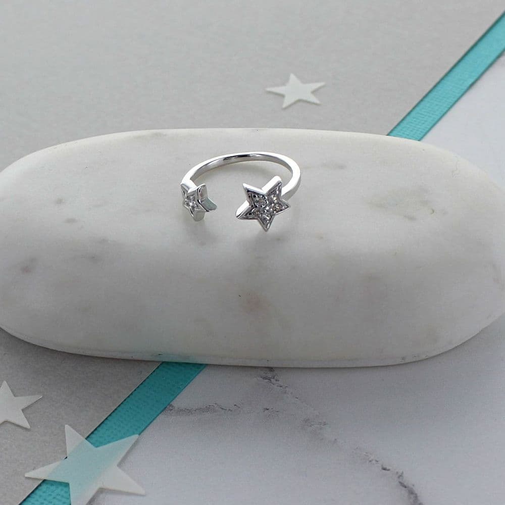 Star Zircon Ring