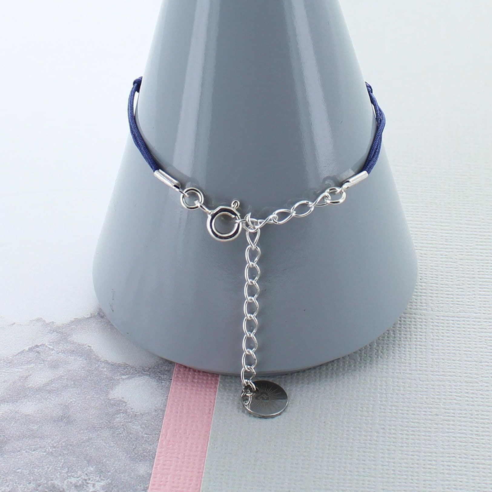 Sun Sterling Silver Friendship Bracelet