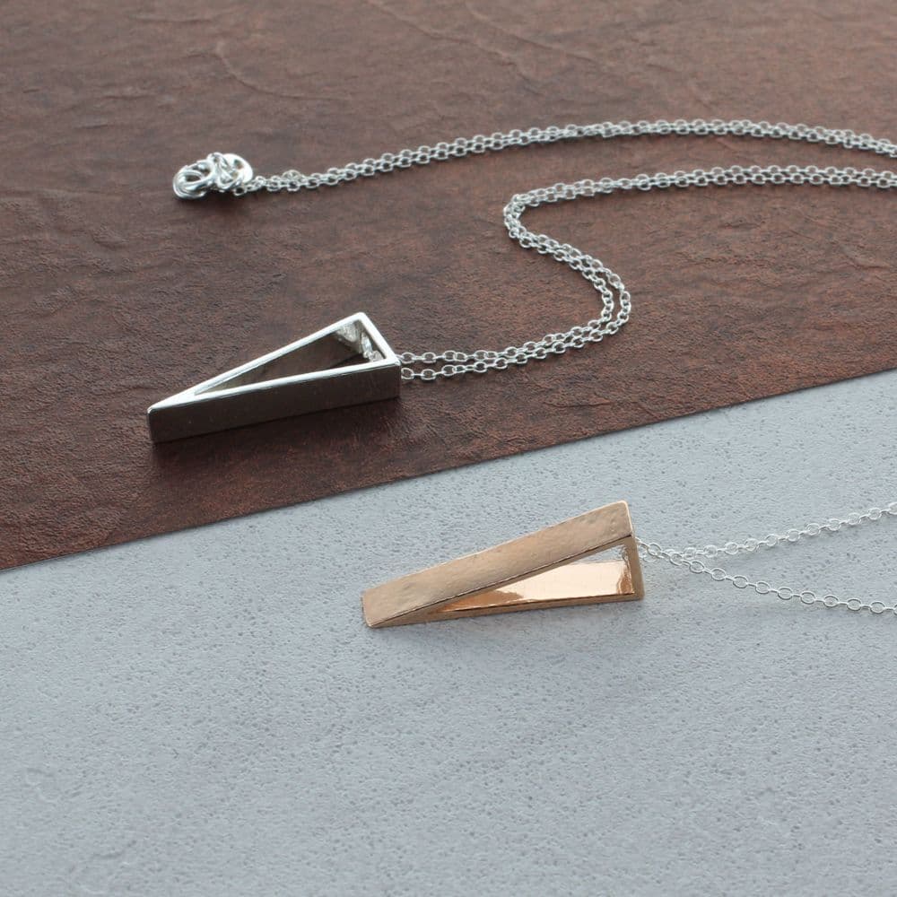 Triangle Charm Necklace