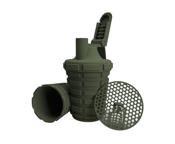 Grenade Shaker - Army Green 600ml