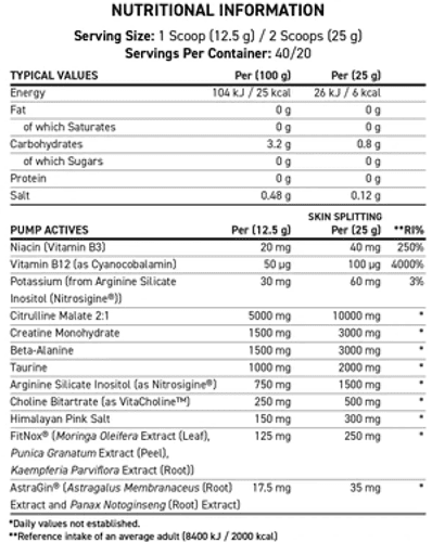 Applied Nutrition ABE Pump 500g