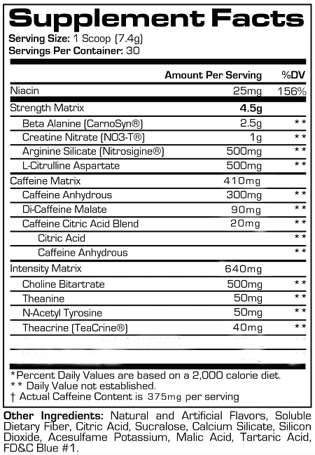 ProSupps Mr Hyde NitroX Pre Workout 225g