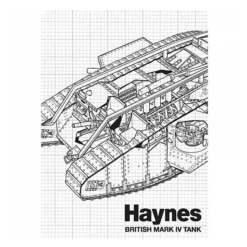 British Mark IV Tank Haynes Manual Fridge Magnet