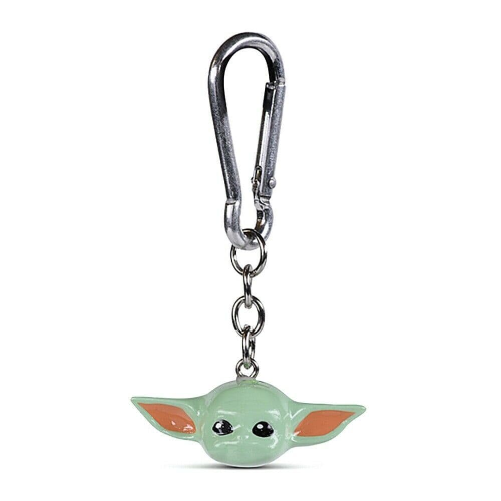 Star Wars The Mandalorian Child Keyring 3D Polyresin Keychain Fob