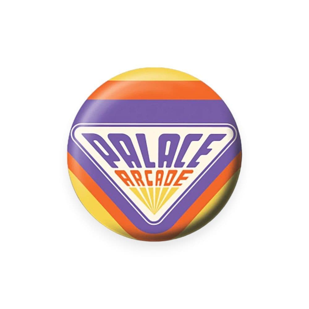 Stranger Things Palace Arcade Sign Button Badge