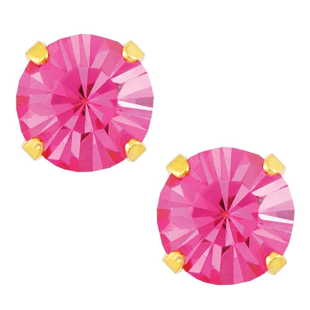 Studex Sensitive October Rose Gold Plated Claw Set Earrings