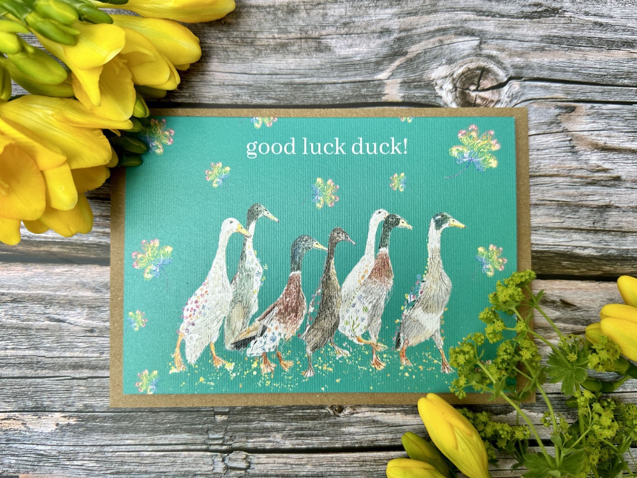 GOOD LUCK DUCK ECO-CARD