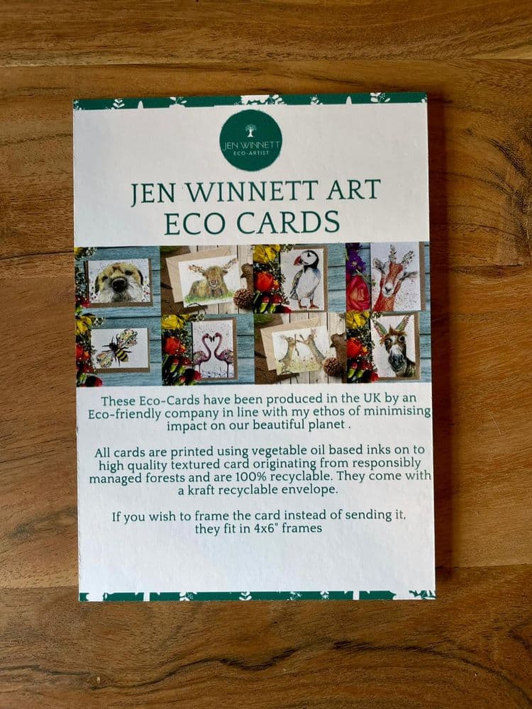 JEN WINNETT ART STRUT CARD - ECO CARDS