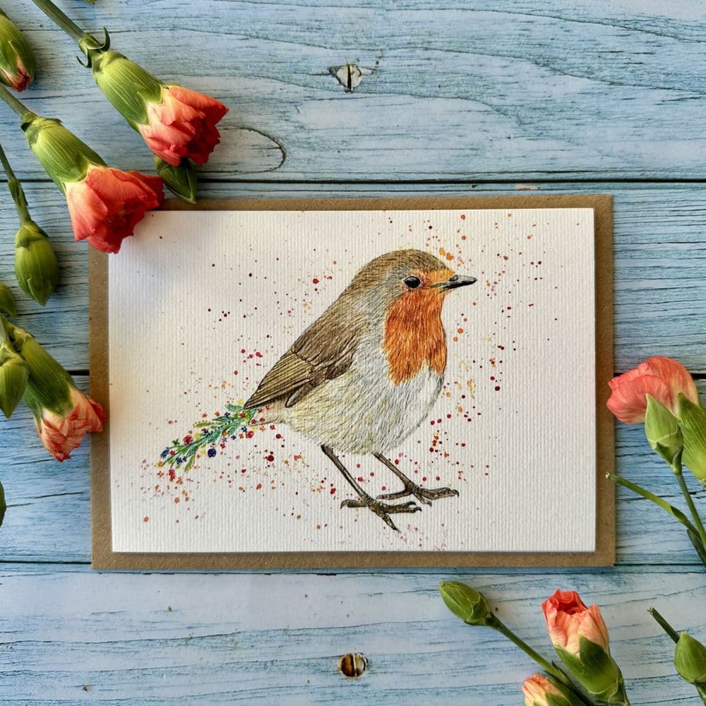 RUPERT THE ROBIN ECO-CARD