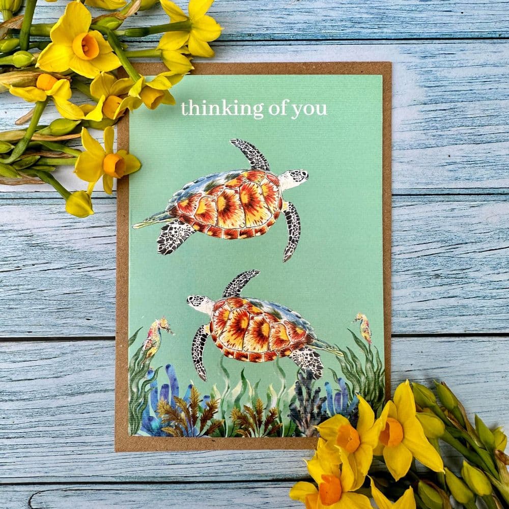 THINKING OF YOU TURTLE ECO CARD