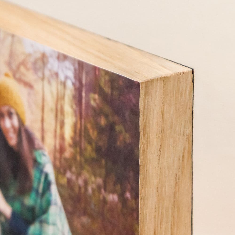 Personalised Freestanding Wooden Photo Blocks